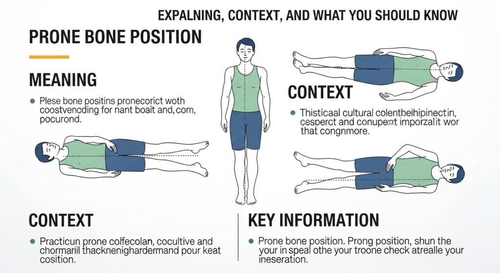 Prone Bone Position Explained: Meaning, Context, and What You Should ...